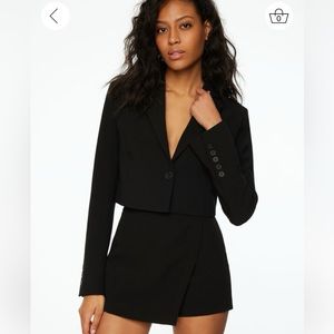 Dynamite | Jackets & Coats | Cropped Black Blazer | Poshmark